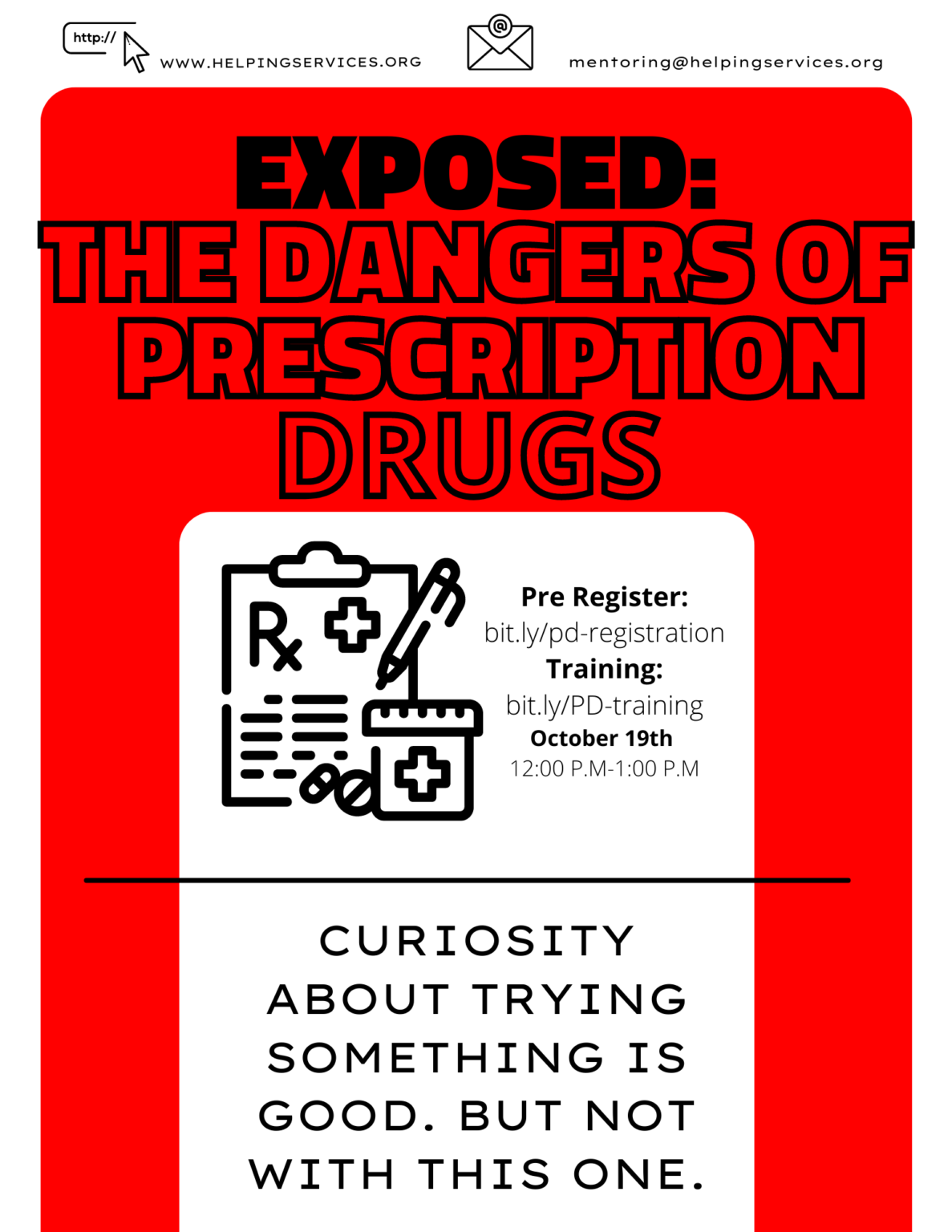 Exposed: The Dangers of Prescription Drugs Training - Helping Services ...