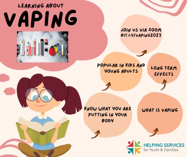 Learning About Vaping Training - Helping Services For Youth & Families
